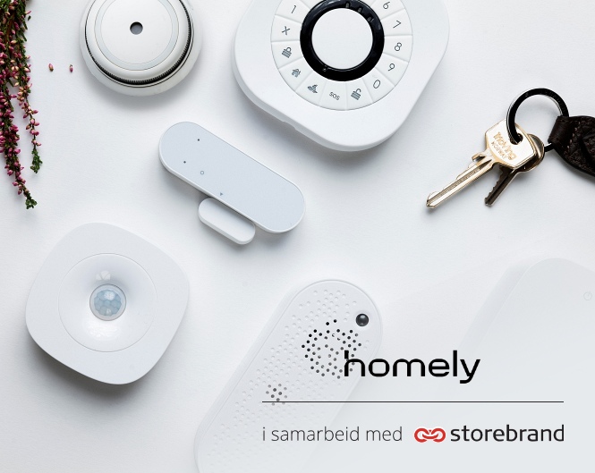 Full trygghet til rimelig pris | 199,- i mnd | Homely Brannalarm